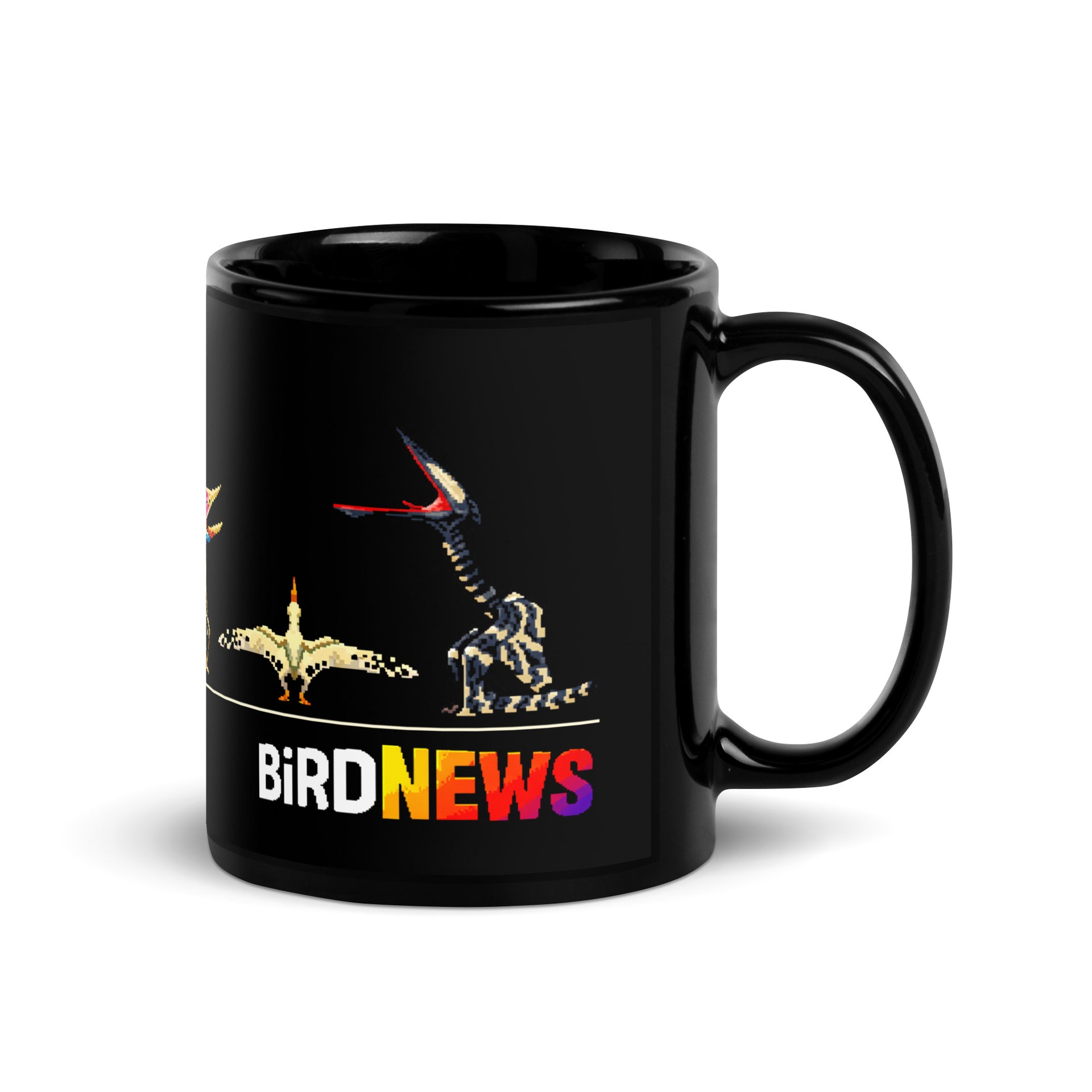 8 Bit BiRD NEWS Mug